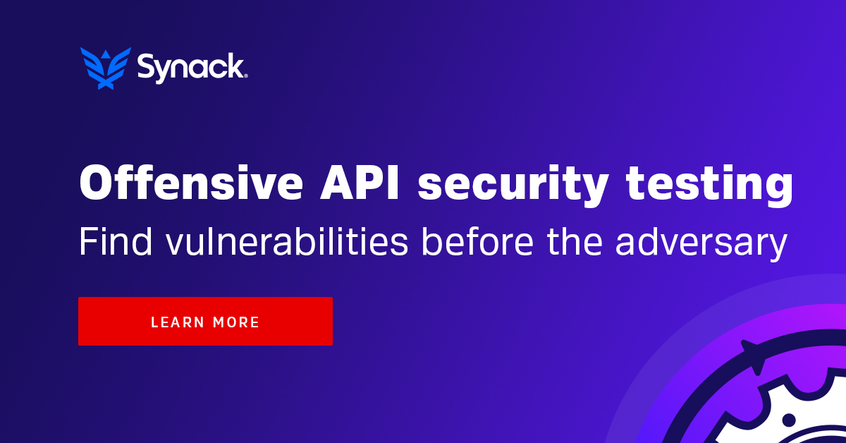 Api Security Testing Synack
