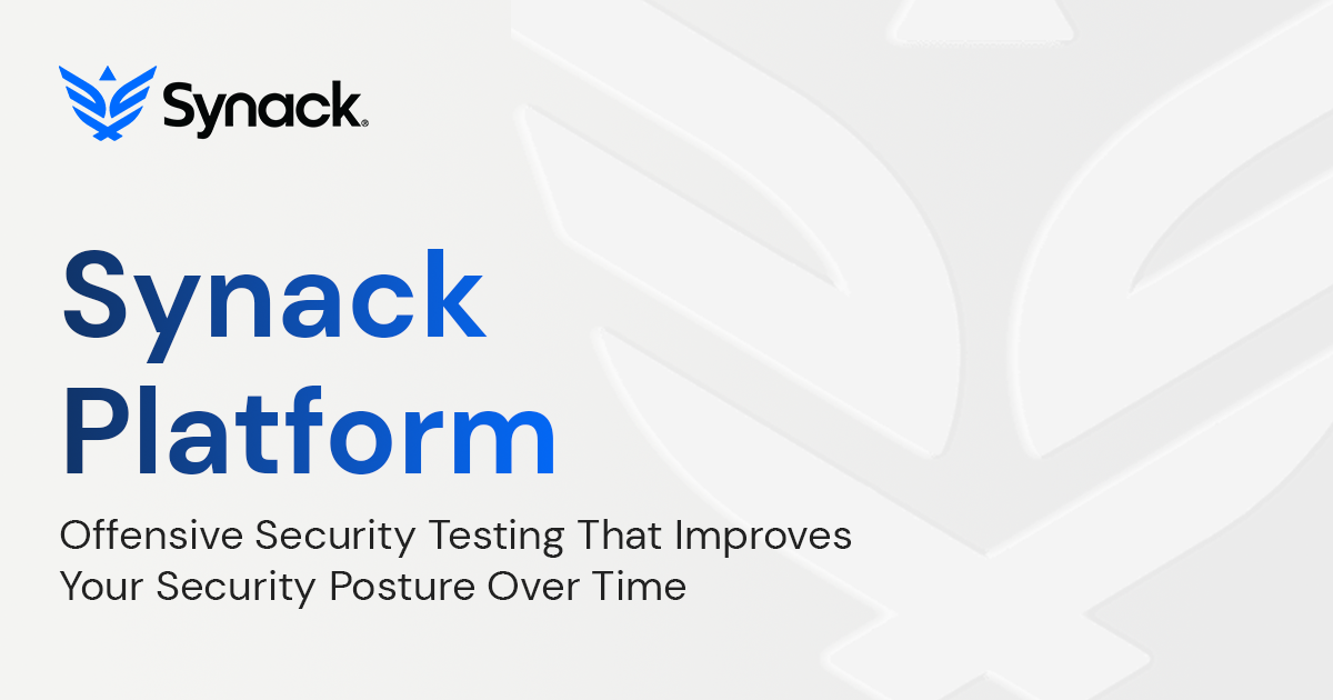 The Synack Cybersecurity Testing Platform | Synack